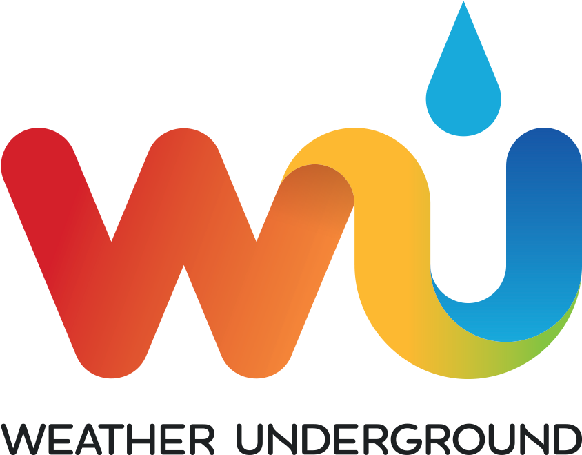 Original Logo - Wunderground Weather (1104x658), Png Download