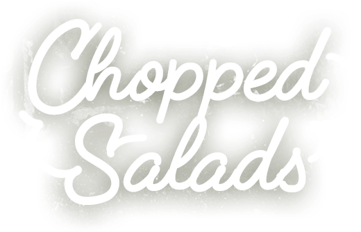 Chopped Salads - Calligraphy (546x333), Png Download
