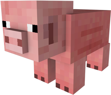 Download Minecraft Transparent Background - Minecraft Pig No Background ...