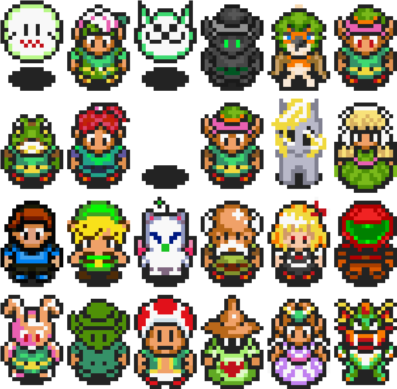 Download Alttp Custom Sprites - Legend Of Zelda Link To The Past ...