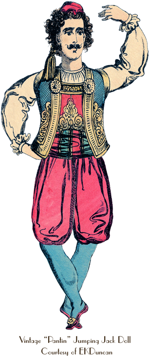 Ekduncan - Male Gypsy Cartoon (330x750), Png Download