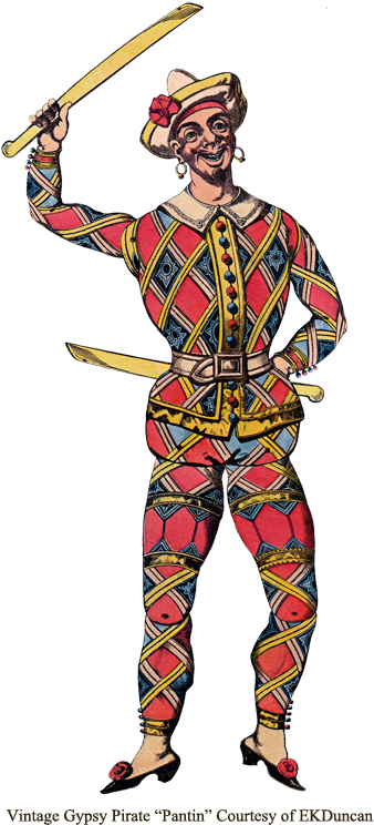 Download Gypsy Pirate Png Digitally Created From A Vintage - Modern ...