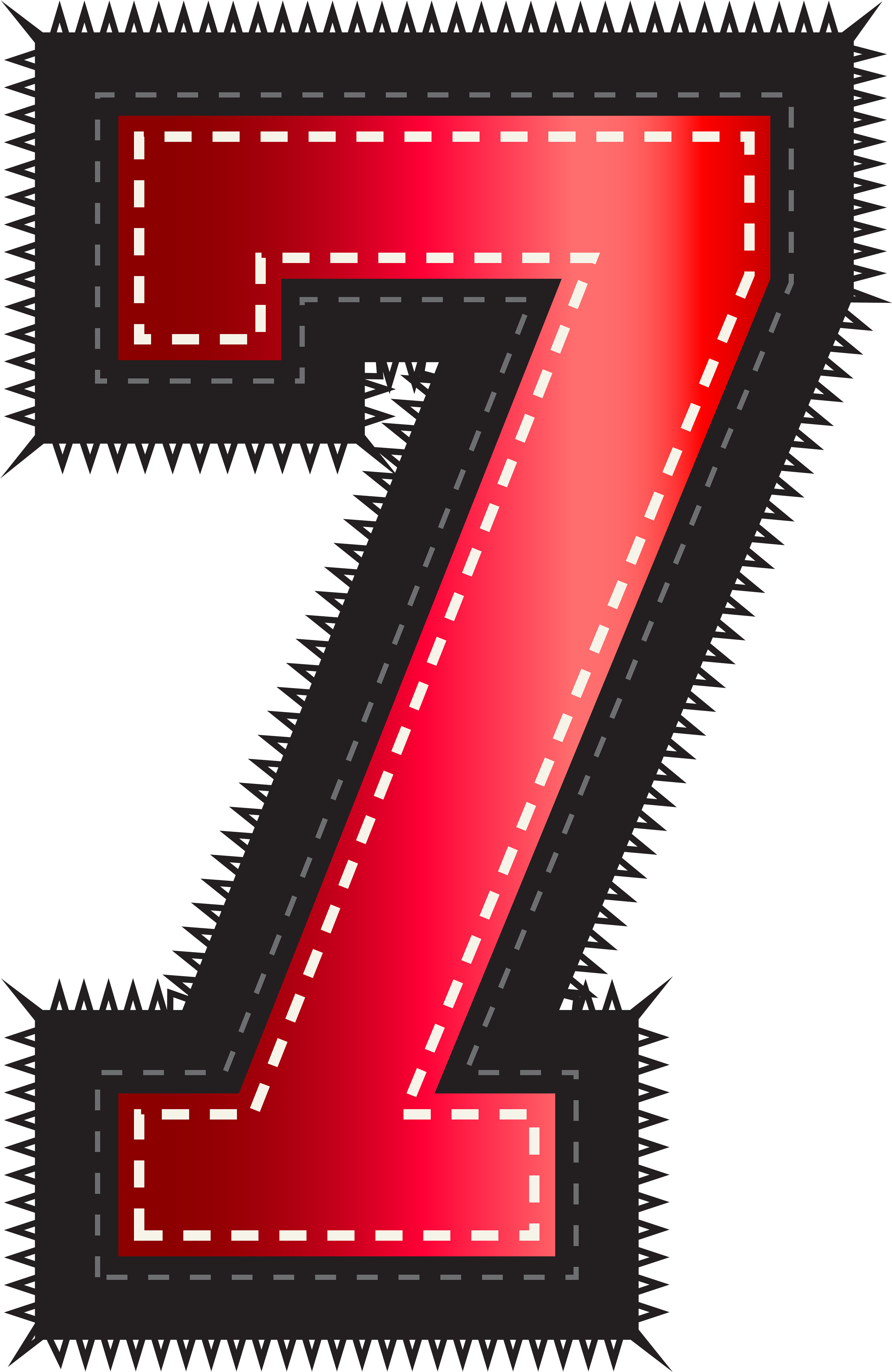 Number Style Png (3250x5000), Png Download