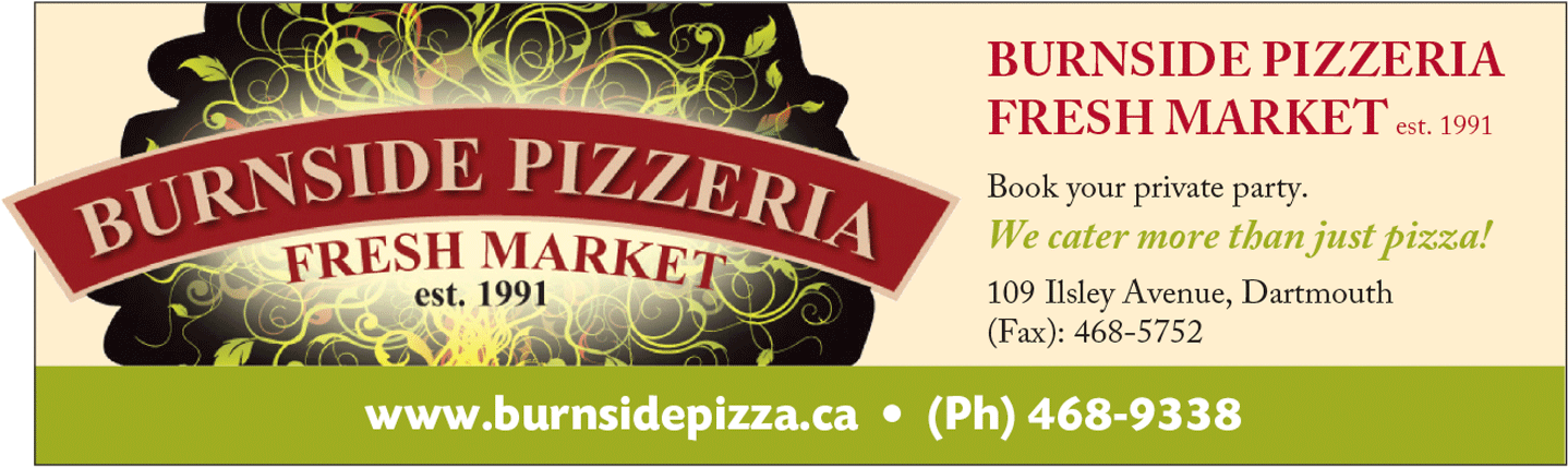 Burnside Pizza Top-logo - Flyer (1440x500), Png Download