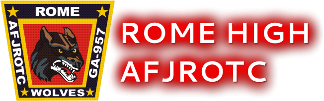 Rhs Afjrotc - Rome High School Afjrotc (698x245), Png Download