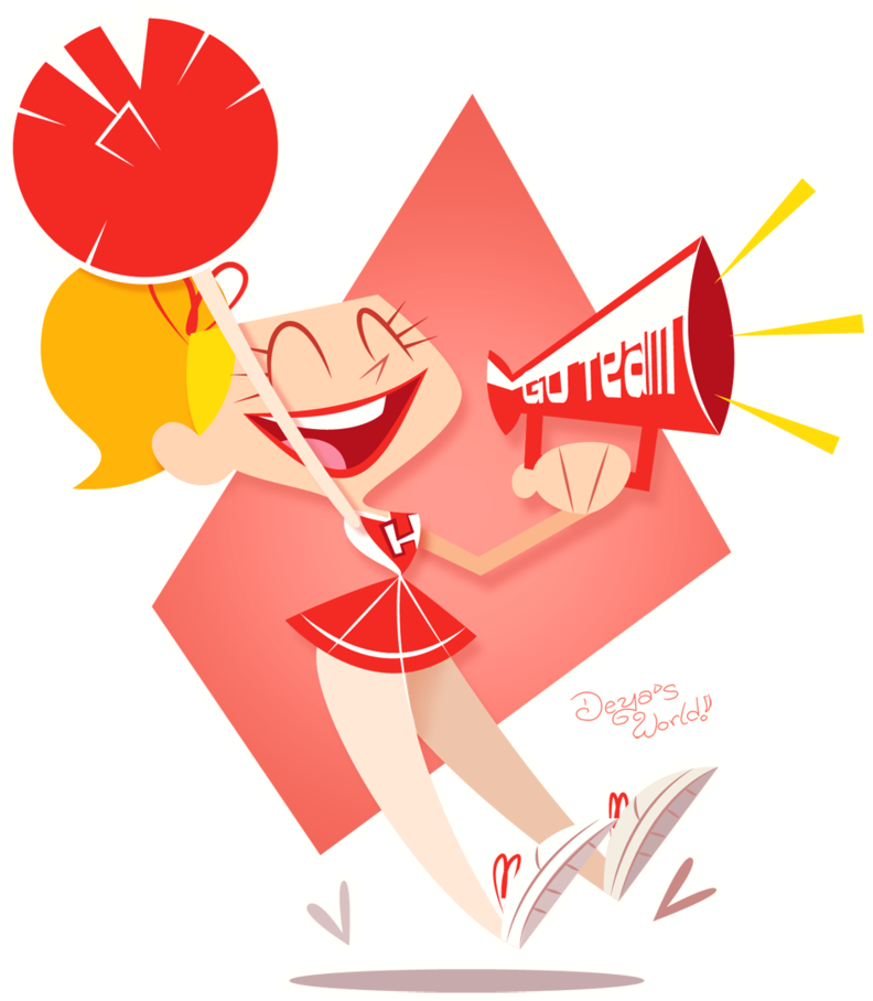 Download Cheerleader Dee Dee - Cheerleader Deviantart Cartoon Network ...