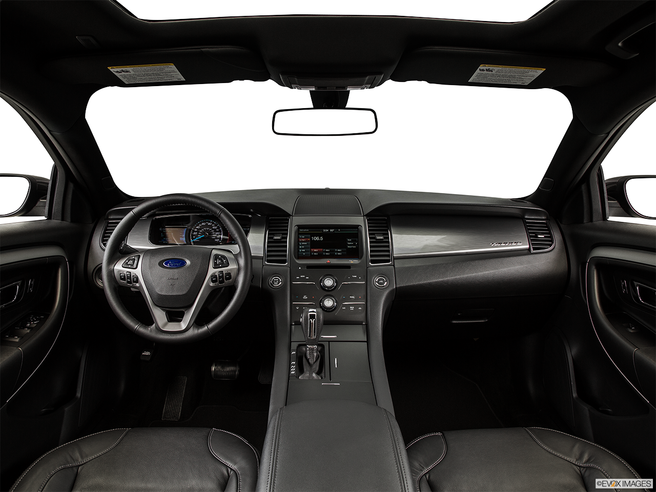 Interior Overview - 2015 Ford Taurus Radio (1280x960), Png Download
