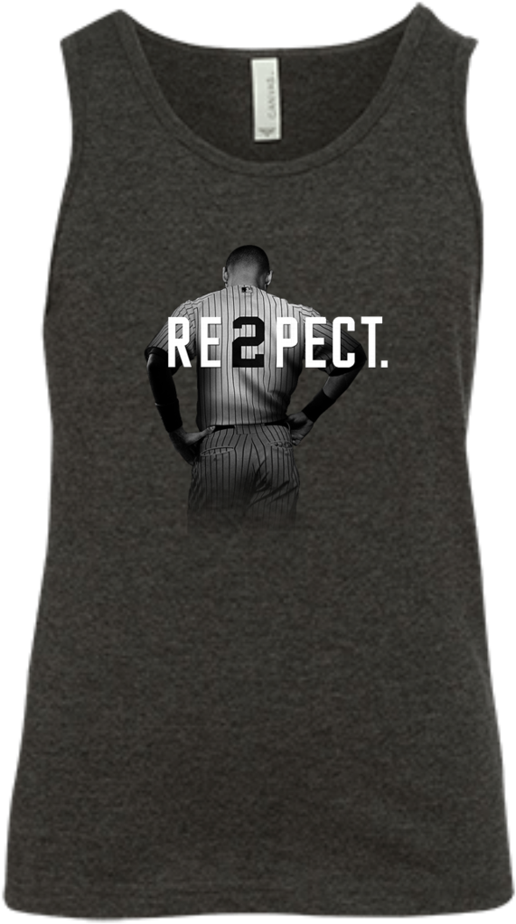 Respect Derek Jeter Youth Jersey Tank T-shirts - Derek Jeter Poster ...