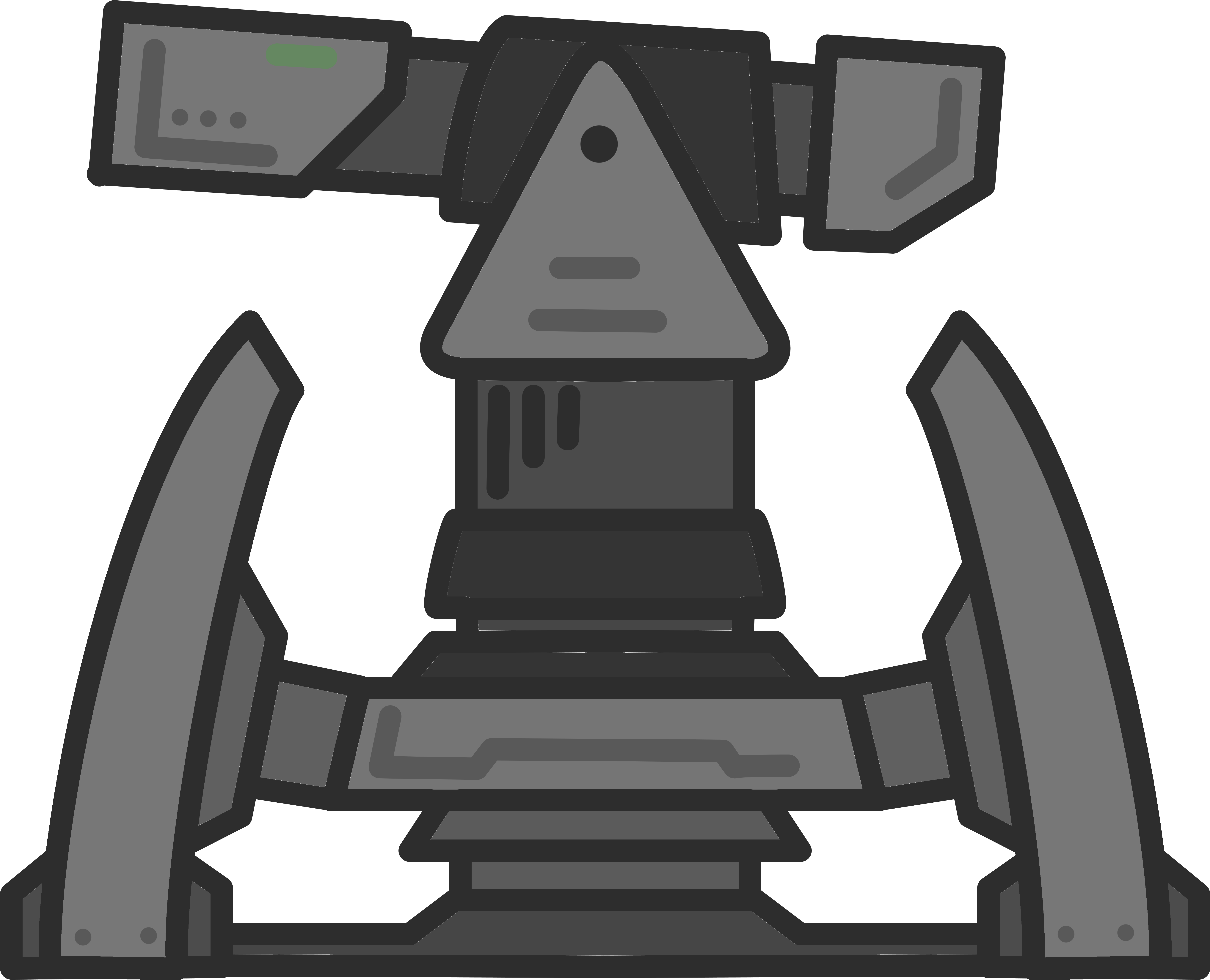 Rocket Turret - Http - //i - Imgur - Com/canb3ox (8000x7000), Png Download