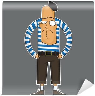 Download Cartoon French Man Vector Illustration - Illustration ...