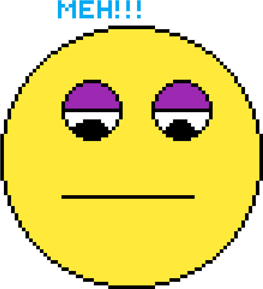 Download Meh - Minecraft Circle Chart | Transparent PNG Download | SeekPNG