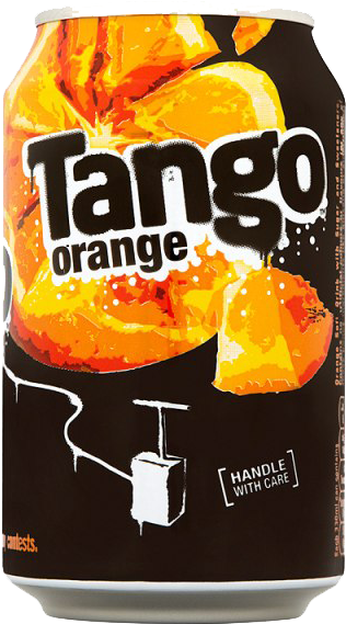 Tango-orange - Tango Orange Can 330 Ml (pack Of 24) (1200x816), Png ...
