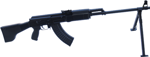 Lmg Light Machine Gun - 5.56 X45mm Lmg (500x310), Png Download