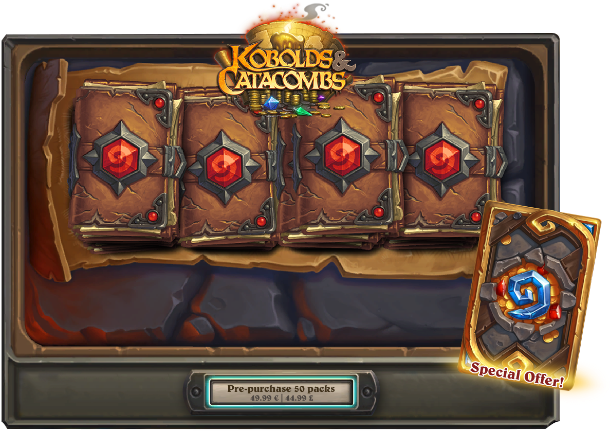 Prepurchase Enus Hs Inblog Ek02 - Kobolds And Catacombs Packs (1295x905), Png Download