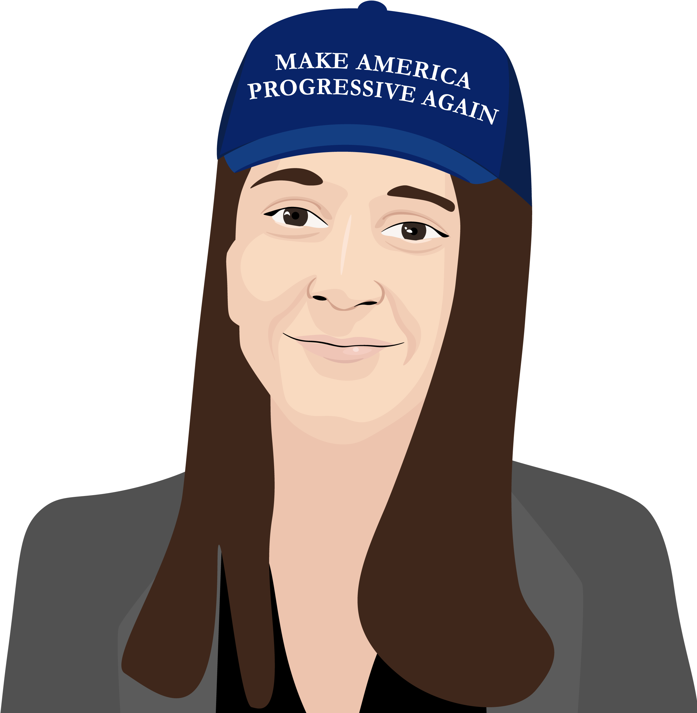 "make America Progressive Again" - Progressive Hat (2500x2500), Png ...