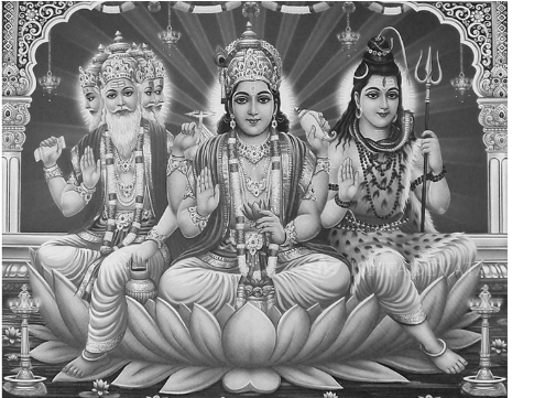 Hindu Trinity (750x360), Png Download
