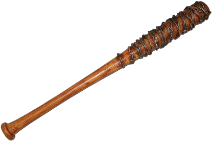 Amc The Walking Dead Lucille Negan Barbed Wire Baseball - Walking Dead ...