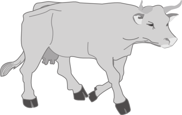 Download Walking Cow | Transparent PNG Download | SeekPNG