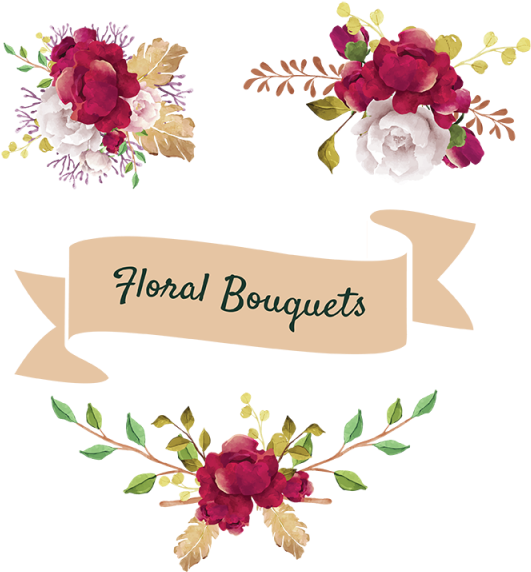 Bouquet Of Flowers Vector Png Clipart Transparent Stock - Flower ...