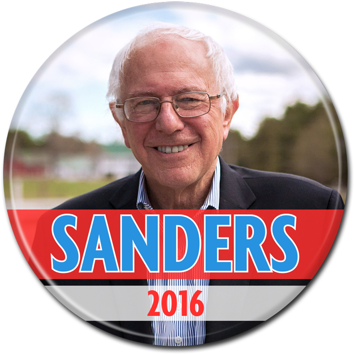 Bernie Sanders Button - All About Bernie Sanders [book] (800x800), Png ...