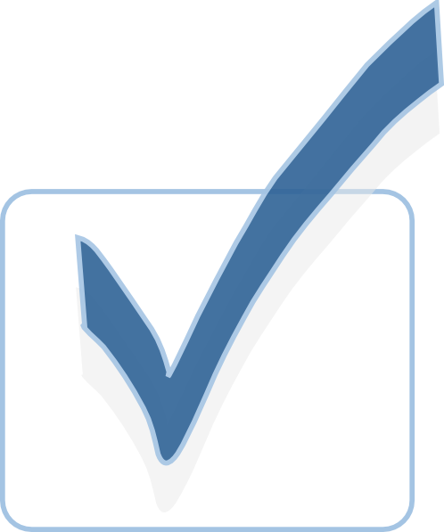 Checkbox Clipart - Checkbox (498x597), Png Download