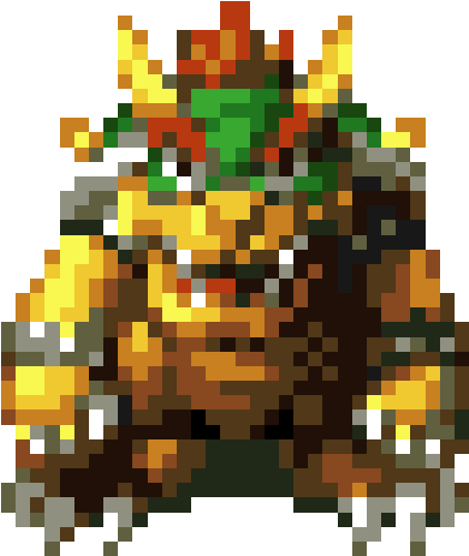 Download Bowser - Super Mario Rpg Castle Bowser | Transparent PNG ...