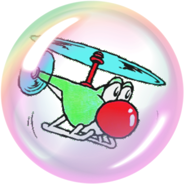 Morph Bubble - Helicopter - Wiki (600x600), Png Download