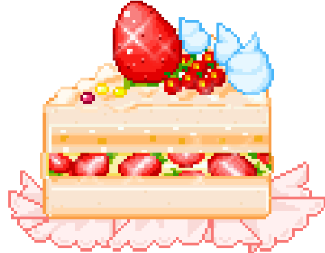 Download 95 Images About Pixels On We Heart It - Strawberry Shortcake ...