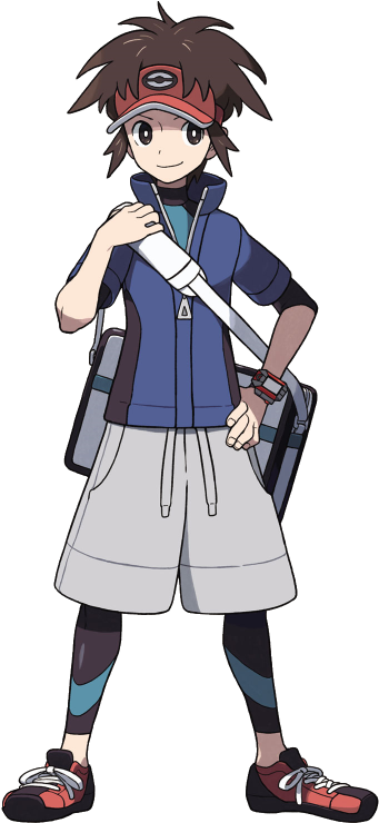 Download Nate - Pokemon Black Trainer | Transparent PNG Download | SeekPNG