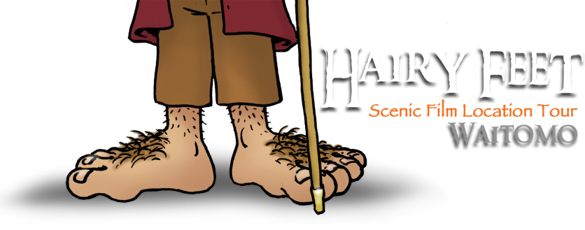 Big Foot Clipart Hobbit - Hairy Feet Cartoon (836x329), Png Download