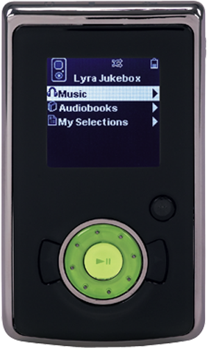 Digital Audio Player With 6gb Hard Drive - Mp3 Player (500x500), Png Download