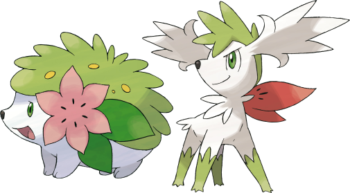 Shaymin Is A Grass-type Legendary Pokémon - Grass Type Pokemon ...