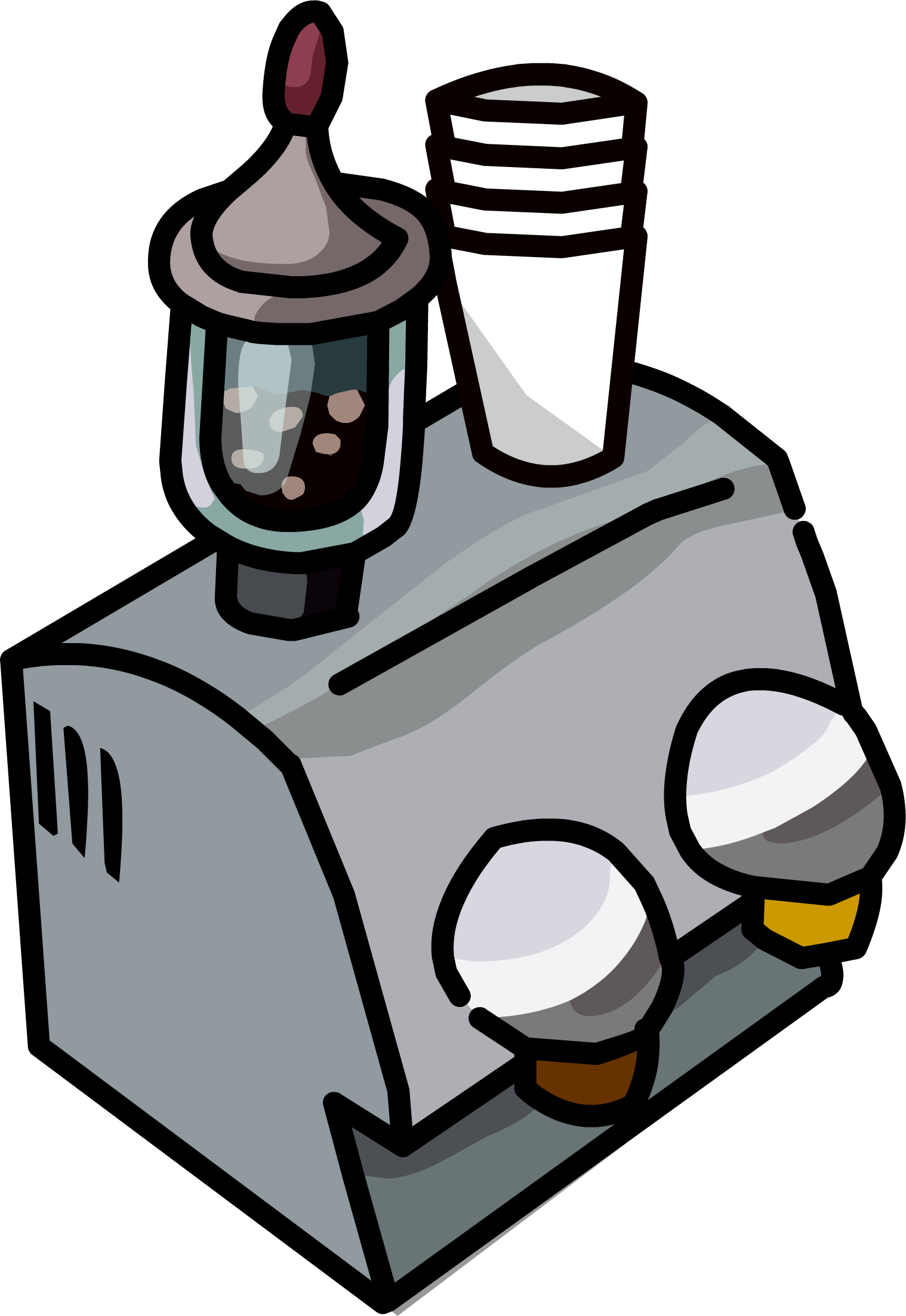 Coffee Maker Sprite 008 - Coffeemaker (1518x2206), Png Download