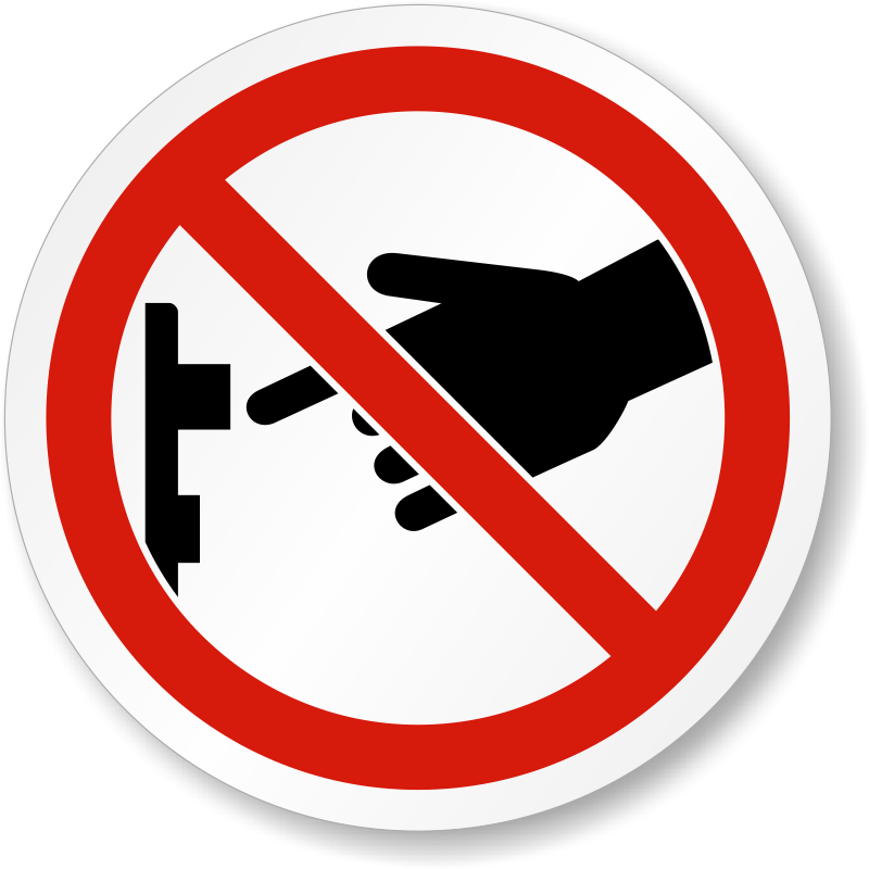 Do Not Turn On Switch Symbol Label - Do Not Switch On Sign (800x800 ...