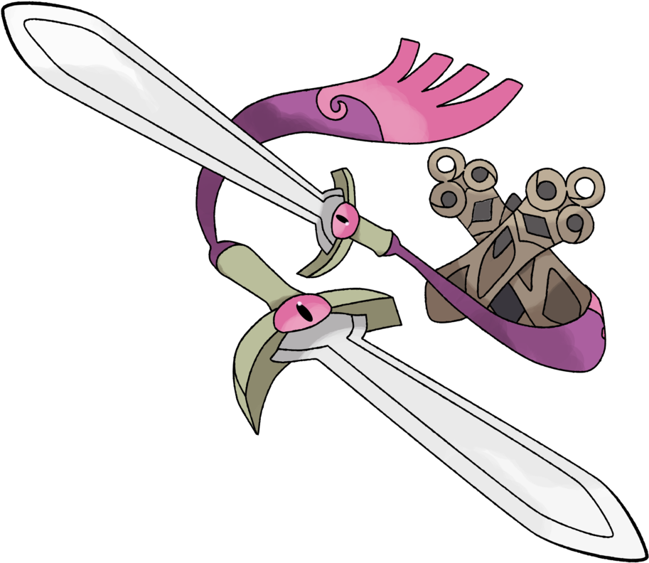 And This Double Serving Of Cold, Possessed Steel - Pokemon Doublade ...