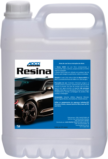 Resina Aocd Brilho E Proteção 5l - Resin (873x1164), Png Download