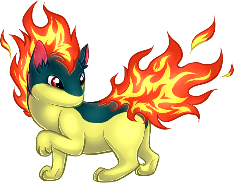 Download Shiny Quilava Pokédex | Transparent PNG Download | SeekPNG