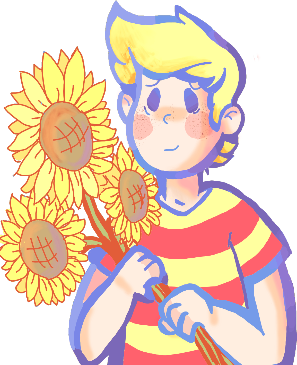 Lucas Mother 3 Mother Earthbound I Haven't Drawn In - Son (1280x1422 ...