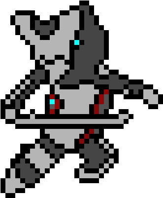 Excalibur Pixel Art - Pixel Art Excalibur (340x410), Png Download