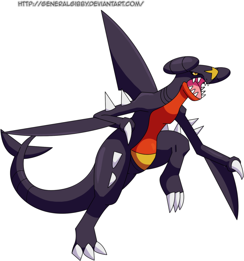 Pokemon - Garchomp - Garchomp (894x894), Png Download