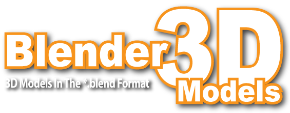 Blender 3d Models - Free 3d Objects Blender (565x222), Png Download