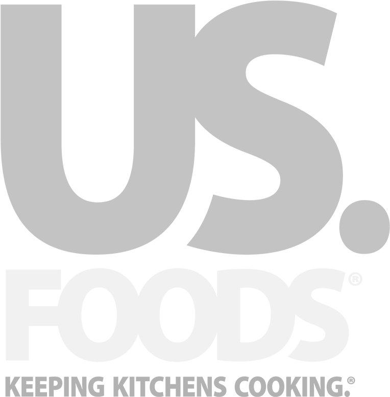 Us Foods Logo-bw - Us Foods Logo Vector (1000x777), Png Download
