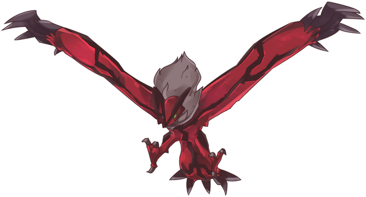 Download Yveltal W/ Green Eye 270th $5 Commission Want Some - Portable ...