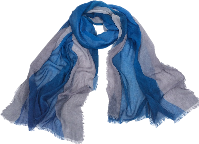 Classic Scarf - Scotland - Blue Scarf Transparent Background (811x600 ...