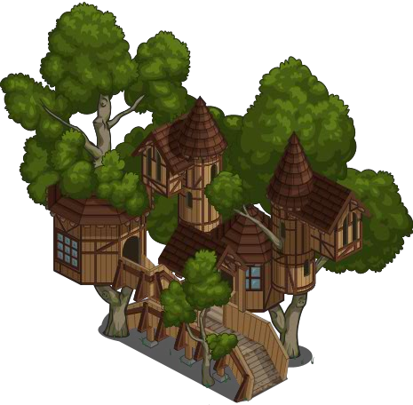 English Treehouse High Quality - Farmville Tree (465x456), Png Download