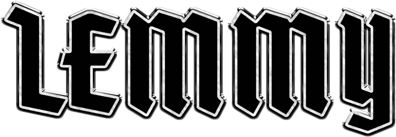 Lemmy Kilmister Image - Lemmy Logo (800x310), Png Download