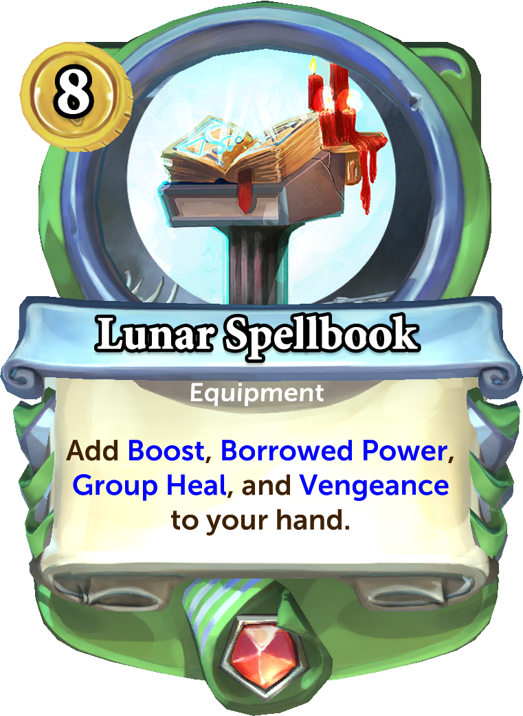 Lunar Spellbook (761x1042), Png Download