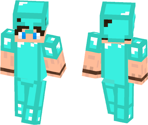 Download Diamond Armor Minecraft Skin For Superminecraftskins ...