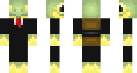 Minecraft Skin Turtwig - Lachlan Skin (600x348), Png Download