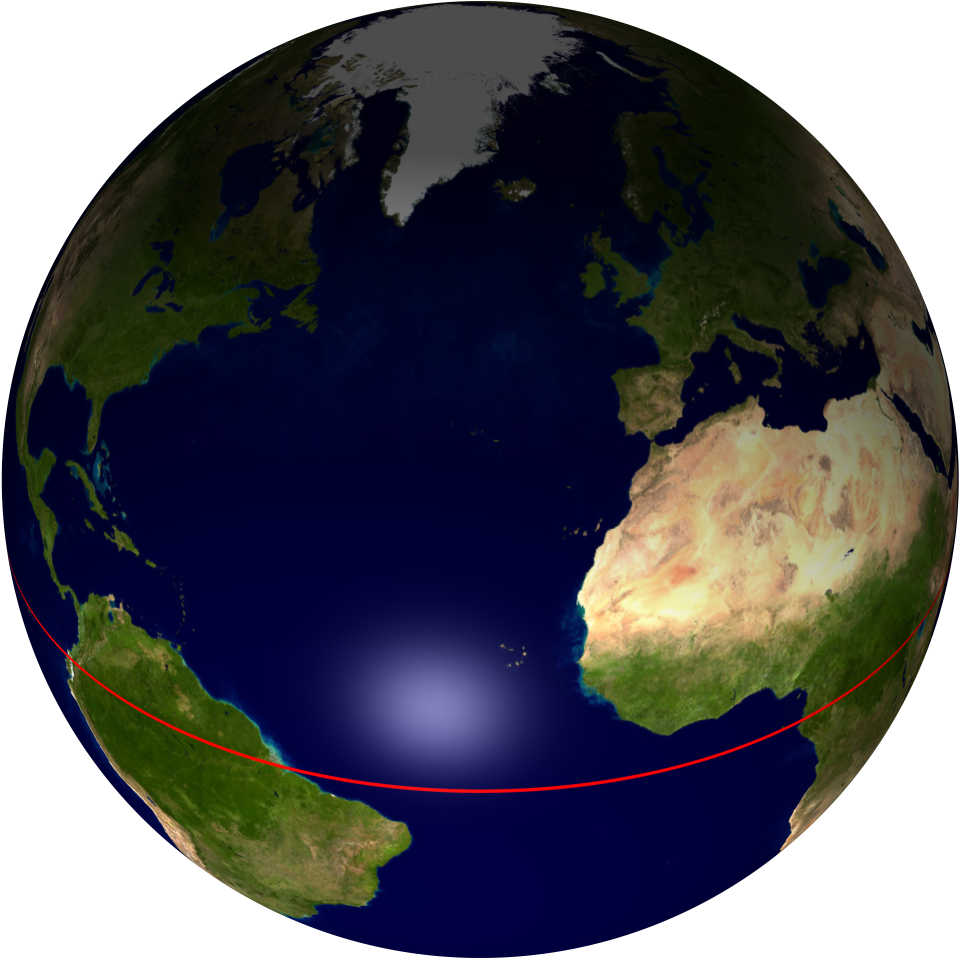 Earth Equator Northern Hemisphere - Earth From Space Europe And Africa ...